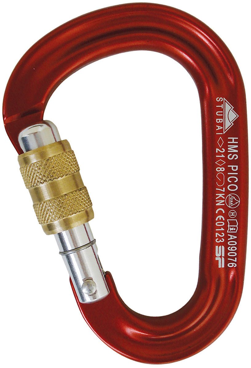 STUBAI Mini HMS Pico SG Red - Climbing Gear Essential – RopesGear.com